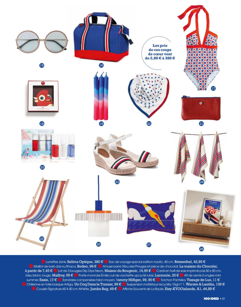 100 Idées - Juillet-Août 2024 - Malfroy