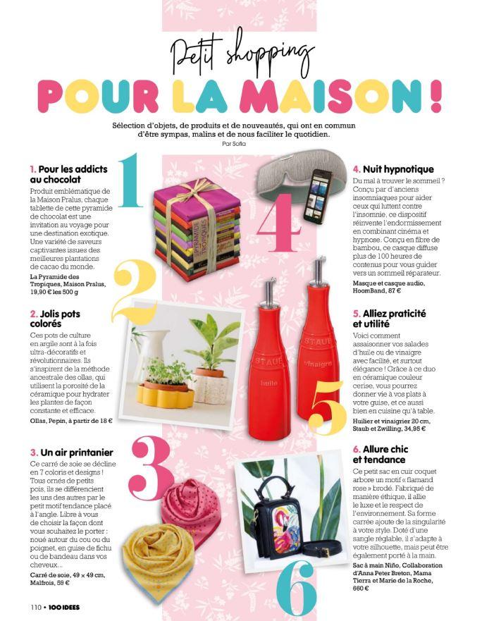 100 Idées - Mars Avril 2024 - Malfroy